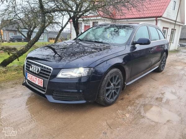 Blue Audi A4 2009 in Visaginas, with an engine capacity of 2.00 L and mileage of 323 thousand km for 4100 €, photo 3 on AUTOMOTO.COM.LV