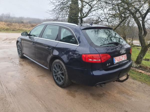 Blue Audi A4 2009 in Visaginas, with an engine capacity of 2.00 L and mileage of 323 thousand km for 4100 €, photo 6 on AUTOMOTO.COM.LV
