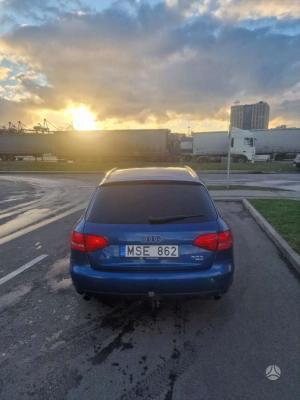 Blue Audi A4 2009 in Klaipeda, with an engine capacity of 1.98 L and mileage of 262 thousand km for 5000 €, photo 3 on AUTOMOTO.COM.LV