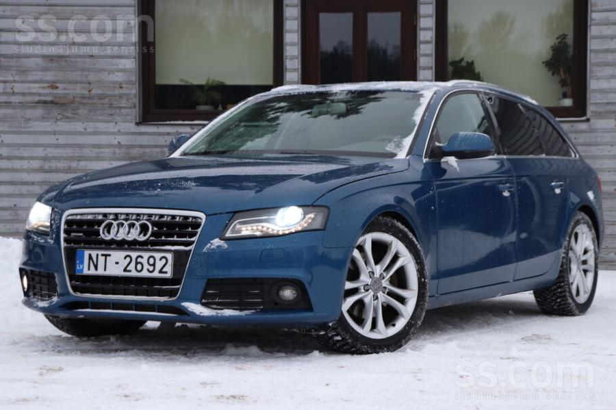 Zils Audi A4 2009 Valmiera, ar dzinēja tilpumu 3.00 L un nobraukumu 0 tūkst. km par 8300 €, foto 1 vietnē AUTOMOTO.COM.LV