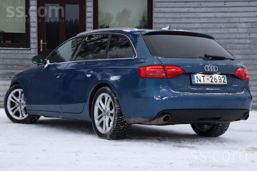 Zils Audi A4 2009 Valmiera, ar dzinēja tilpumu 3.00 L un nobraukumu 0 tūkst. km par 8300 €, foto 4 vietnē AUTOMOTO.COM.LV