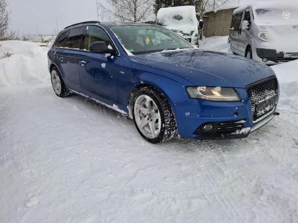 Blue Audi A4 2009 in Utena, with an engine capacity of 2.70 L and mileage of 265 thousand km for 4999 €, photo 1 on AUTOMOTO.COM.LV