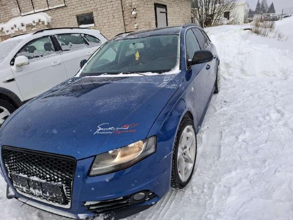 Blue Audi A4 2009 in Utena, with an engine capacity of 2.70 L and mileage of 265 thousand km for 4999 €, photo 2 on AUTOMOTO.COM.LV
