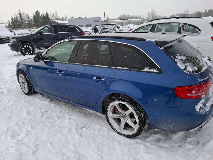 Blue Audi A4 2009 in Utena, with an engine capacity of 2.70 L and mileage of 265 thousand km for 4999 €, photo 4 on AUTOMOTO.COM.LV