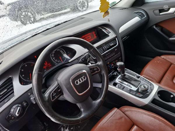 Blue Audi A4 2009 in Utena, with an engine capacity of 2.70 L and mileage of 265 thousand km for 4999 €, photo 10 on AUTOMOTO.COM.LV
