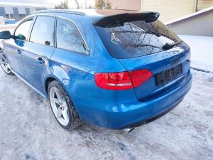 Blue Audi A4 2009 in Utena, with an engine capacity of 2.70 L and mileage of 265 thousand km for 5000 €, photo 6 on AUTOMOTO.COM.LV
