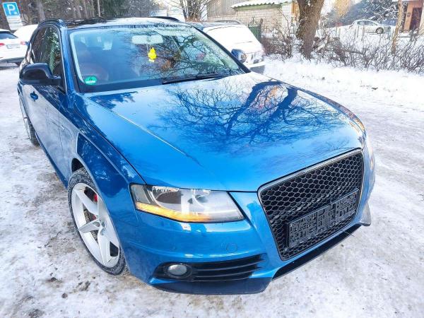 Blue Audi A4 2009 in Utena, with an engine capacity of 2.70 L and mileage of 265 thousand km for 5000 €, photo 8 on AUTOMOTO.COM.LV