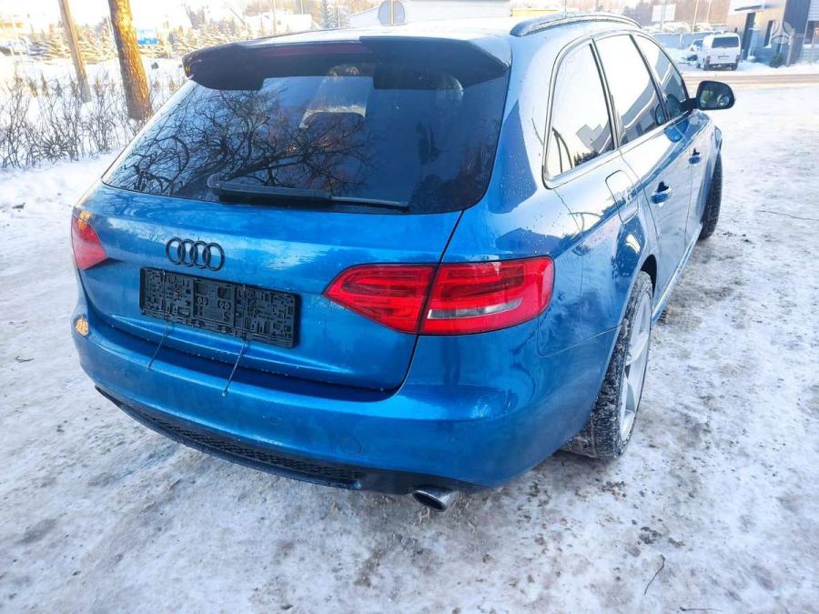 Blue Audi A4 2009 in Utena, with an engine capacity of 2.70 L and mileage of 265 thousand km for 5000 €, photo 11 on AUTOMOTO.COM.LV