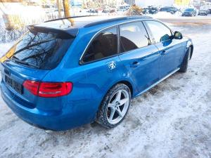 Blue Audi A4 2009 in Utena, with an engine capacity of 2.70 L and mileage of 265 thousand km for 5000 €, photo 15 on AUTOMOTO.COM.LV