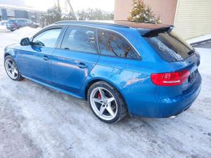 Blue Audi A4 2009 in Utena, with an engine capacity of 2.70 L and mileage of 265 thousand km for 5000 €, photo 16 on AUTOMOTO.COM.LV