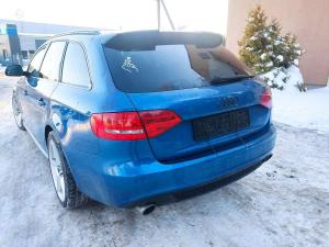 Blue Audi A4 2009 in Utena, with an engine capacity of 2.70 L and mileage of 265 thousand km for 5000 €, photo 20 on AUTOMOTO.COM.LV