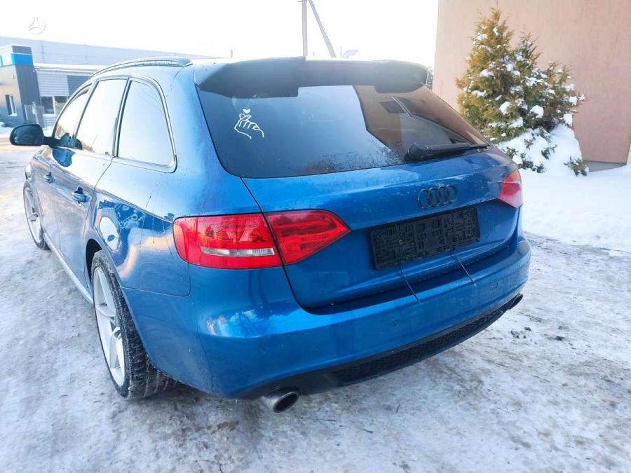 Blue Audi A4 2009 in Utena, with an engine capacity of 2.70 L and mileage of 265 thousand km for 5000 €, photo 20 on AUTOMOTO.COM.LV
