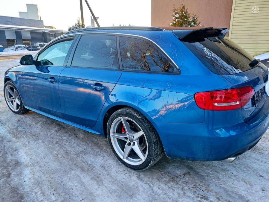 Blue Audi A4 2009 in Utena, with an engine capacity of 2.70 L and mileage of 265 thousand km for 5000 €, photo 21 on AUTOMOTO.COM.LV