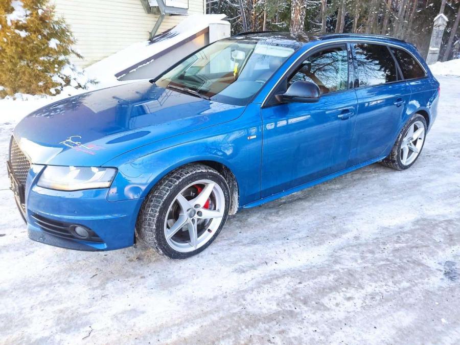 Blue Audi A4 2009 in Utena, with an engine capacity of 2.70 L and mileage of 265 thousand km for 5000 €, photo 31 on AUTOMOTO.COM.LV