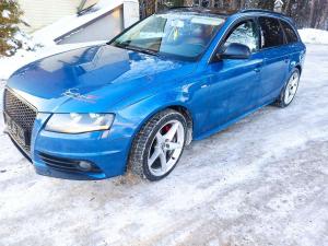 Blue Audi A4 2009 in Utena, with an engine capacity of 2.70 L and mileage of 265 thousand km for 5000 €, photo 34 on AUTOMOTO.COM.LV
