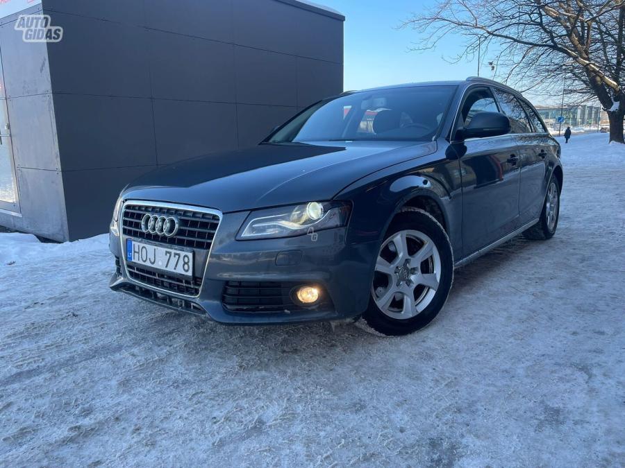 Blue Audi A4 2009 in Kaunas, with an engine capacity of 3.00 L and mileage of 450 thousand km for 3750 €, photo 1 on AUTOMOTO.COM.LV