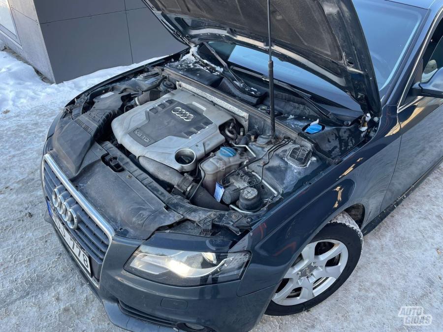 Blue Audi A4 2009 in Kaunas, with an engine capacity of 3.00 L and mileage of 450 thousand km for 3750 €, photo 14 on AUTOMOTO.COM.LV