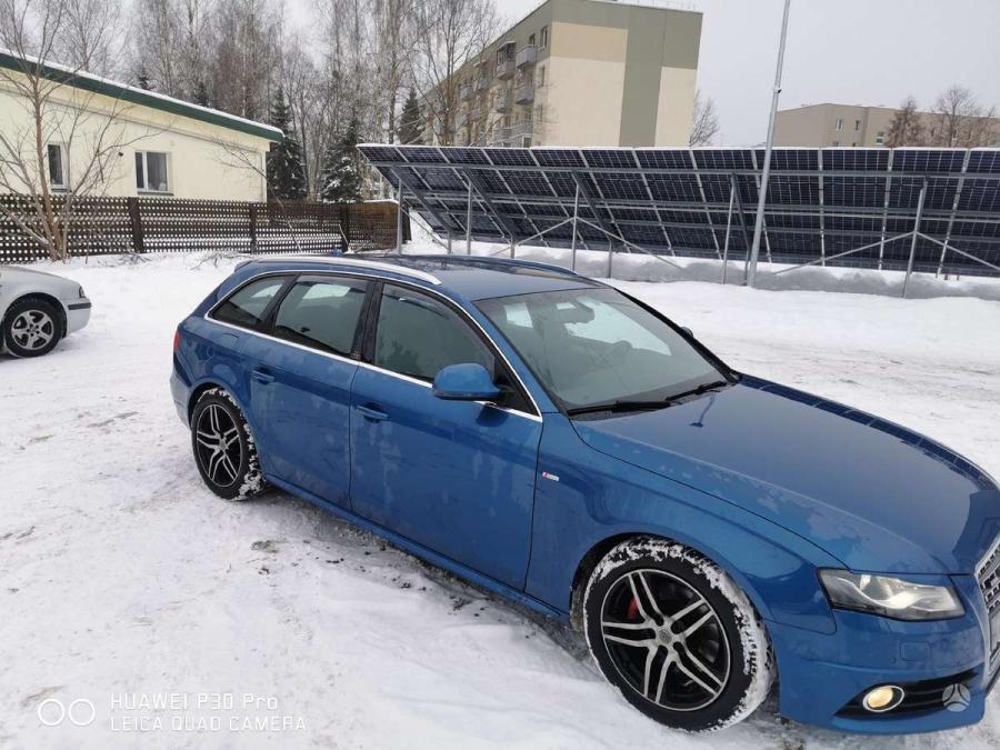 Blue Audi A4 2009 in Prienai, with an engine capacity of 2.70 L and mileage of 311 thousand km for 4650 €, photo 4 on AUTOMOTO.COM.LV