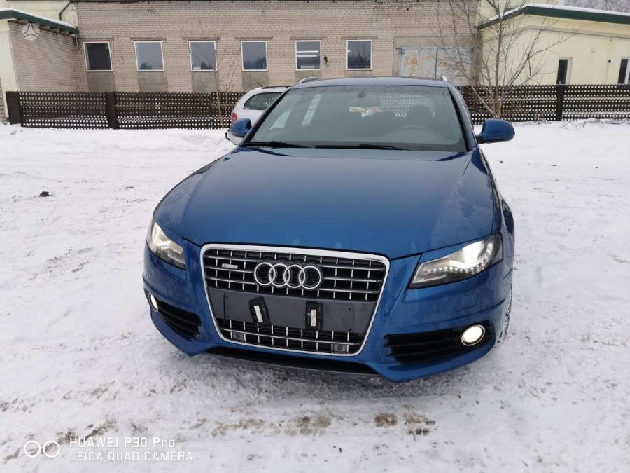 Blue Audi A4 2009 in Prienai, with an engine capacity of 2.70 L and mileage of 311 thousand km for 4650 €, photo 8 on AUTOMOTO.COM.LV