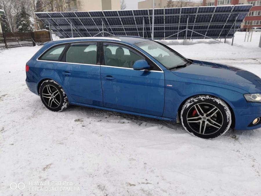 Blue Audi A4 2009 in Prienai, with an engine capacity of 2.70 L and mileage of 311 thousand km for 4650 €, photo 10 on AUTOMOTO.COM.LV