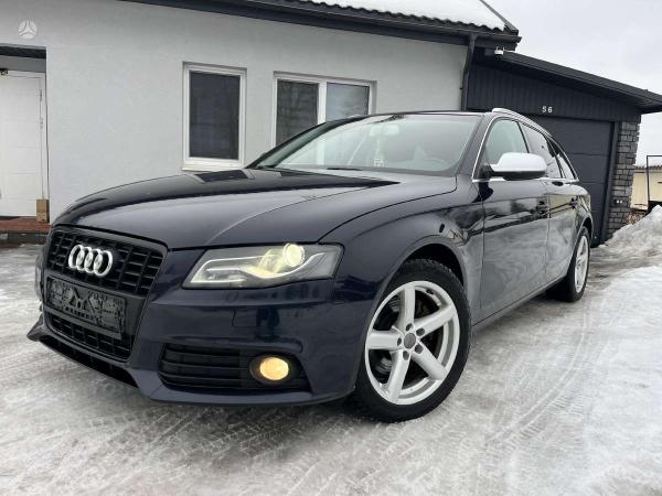 Zils Audi A4 2009 Trakai, ar dzinēja tilpumu 1.97 L un nobraukumu 285 tūkst. km par 3850 €, foto 1 vietnē AUTOMOTO.COM.LV
