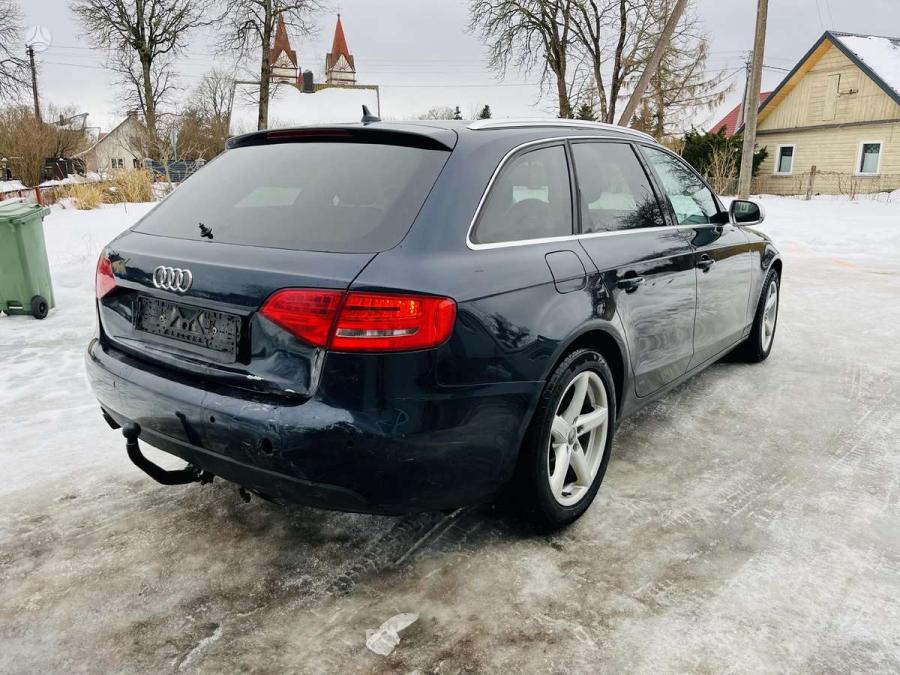 Blue Audi A4 2009 in Trakai, with an engine capacity of 1.97 L and mileage of 285 thousand km for 3850 €, photo 25 on AUTOMOTO.COM.LV