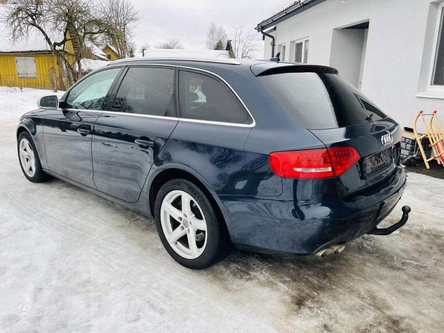 Blue Audi A4 2009 in Trakai, with an engine capacity of 1.97 L and mileage of 285 thousand km for 3850 €, photo 29 on AUTOMOTO.COM.LV