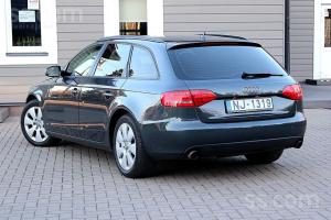 Blue Audi A4 2009 in Riga, with an engine capacity of 2.00 L and mileage of 203 thousand km for 5990 €, photo  on AUTOMOTO.COM.LV