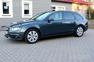 Blue Audi A4 2009 in Riga, with an engine capacity of 2.00 L and mileage of 203 thousand km for 5990 €, photo 3 on AUTOMOTO.COM.LV