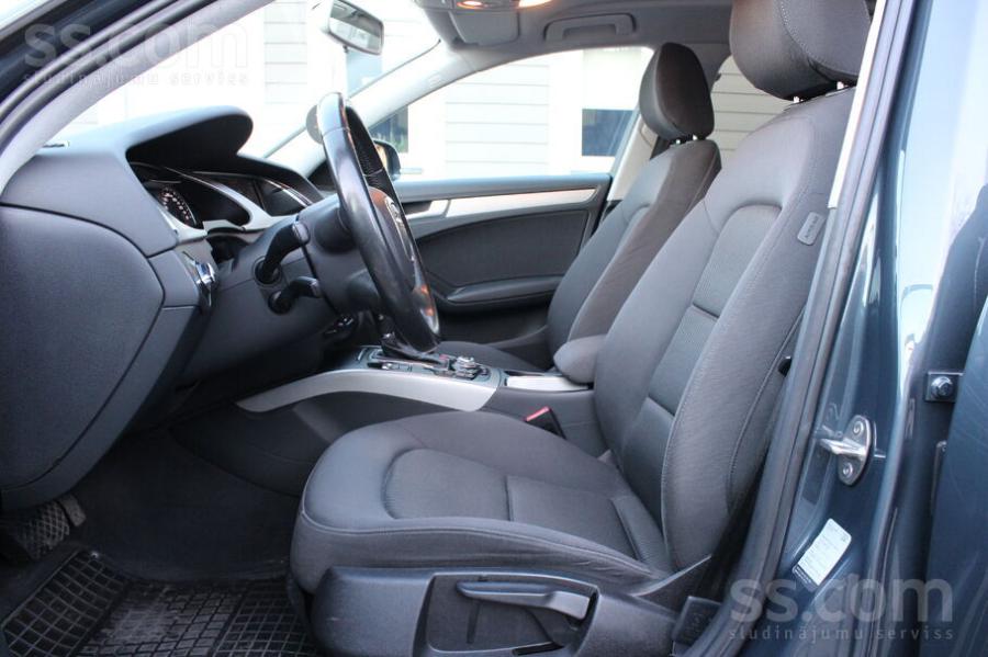 Blue Audi A4 2009 in Riga, with an engine capacity of 2.00 L and mileage of 203 thousand km for 5990 €, photo 6 on AUTOMOTO.COM.LV