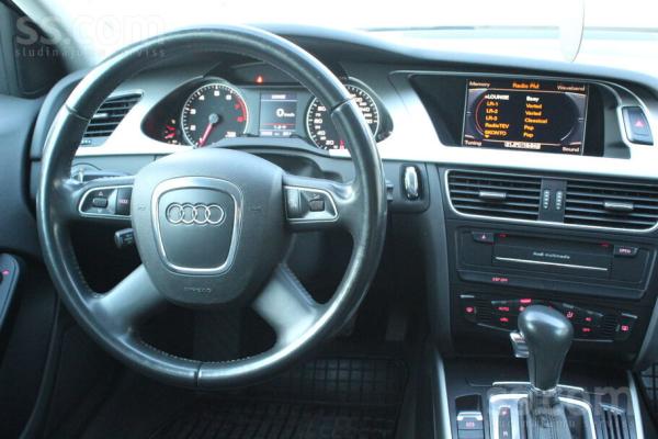 Zils Audi A4 2009 Rīga, ar dzinēja tilpumu 2.00 L un nobraukumu 203 tūkst. km par 5990 €, foto 10 vietnē AUTOMOTO.COM.LV