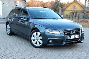Blue Audi A4 2009 in Riga, with an engine capacity of 2.00 L and mileage of 203 thousand km for 5990 €, photo 16 on AUTOMOTO.COM.LV