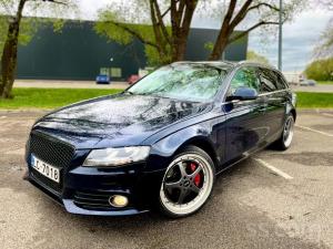 Blue Audi A4 2009 in Riga, with an engine capacity of 2.70 L and mileage of 0 thousand km for 4050 €, photo  on AUTOMOTO.COM.LV