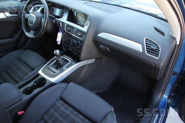 Zils Audi A4 2009 Tukums, ar dzinēja tilpumu 2.70 L un nobraukumu 375 tūkst. km par 4800 €, foto 7 vietnē AUTOMOTO.COM.LV