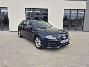 Zils Audi A4 2009 Marijampole, ar dzinēja tilpumu 1.97 L un nobraukumu 274 tūkst. km par 4000 €, foto  vietnē AUTOMOTO.COM.LV