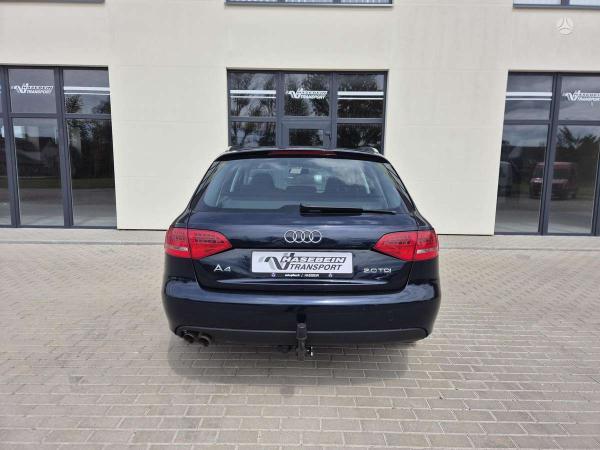Blue Audi A4 2009 in Marijampole, with an engine capacity of 1.97 L and mileage of 274 thousand km for 4000 €, photo 5 on AUTOMOTO.COM.LV