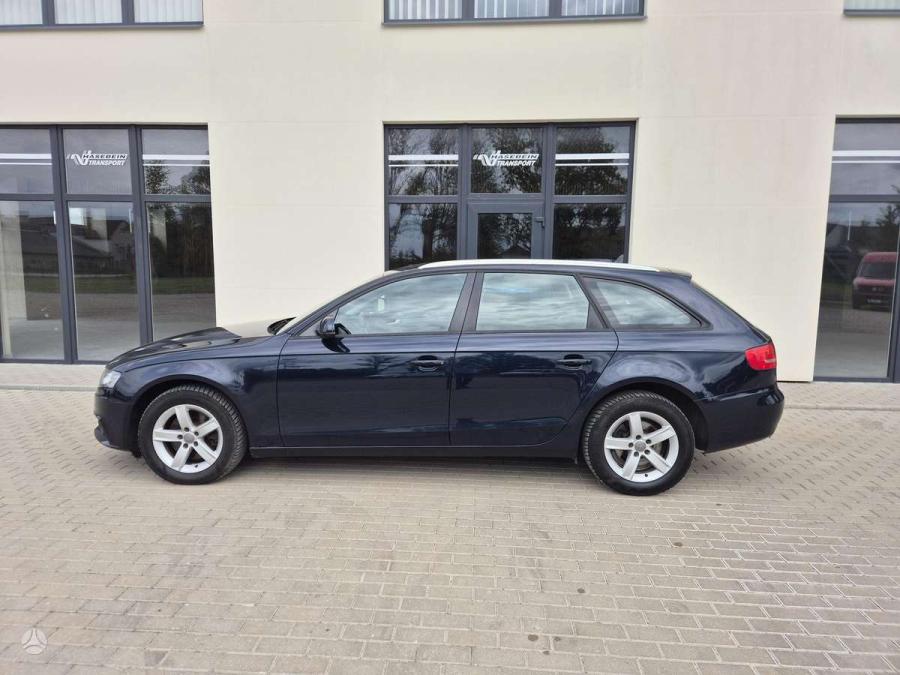 Zils Audi A4 2009 Marijampole, ar dzinēja tilpumu 1.97 L un nobraukumu 274 tūkst. km par 4000 €, foto 9 vietnē AUTOMOTO.COM.LV