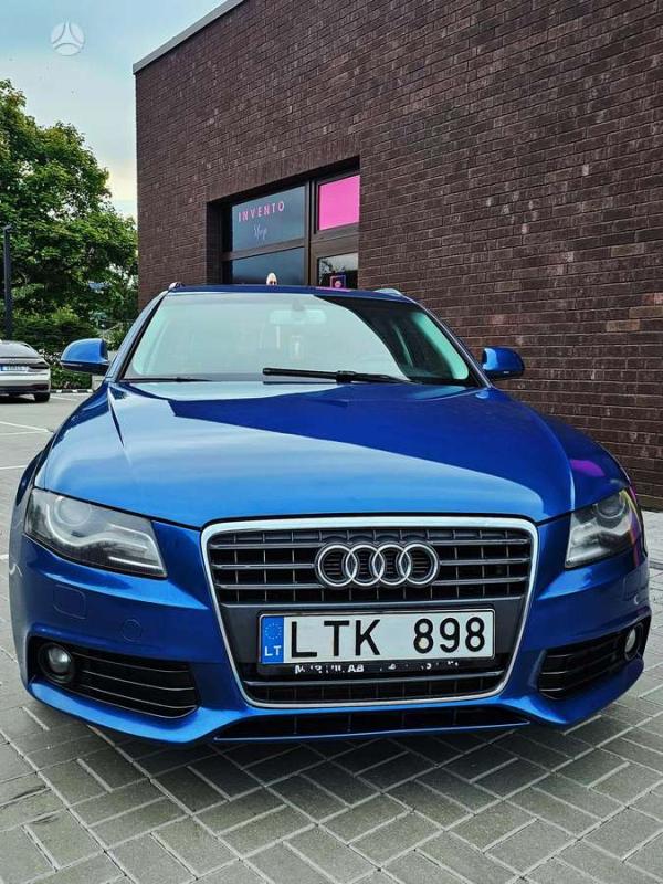 Blue Audi A4 2009 in Kaisiadorys, with an engine capacity of 2.00 L and mileage of 310 thousand km for 4999 €, photo 2 on AUTOMOTO.COM.LV