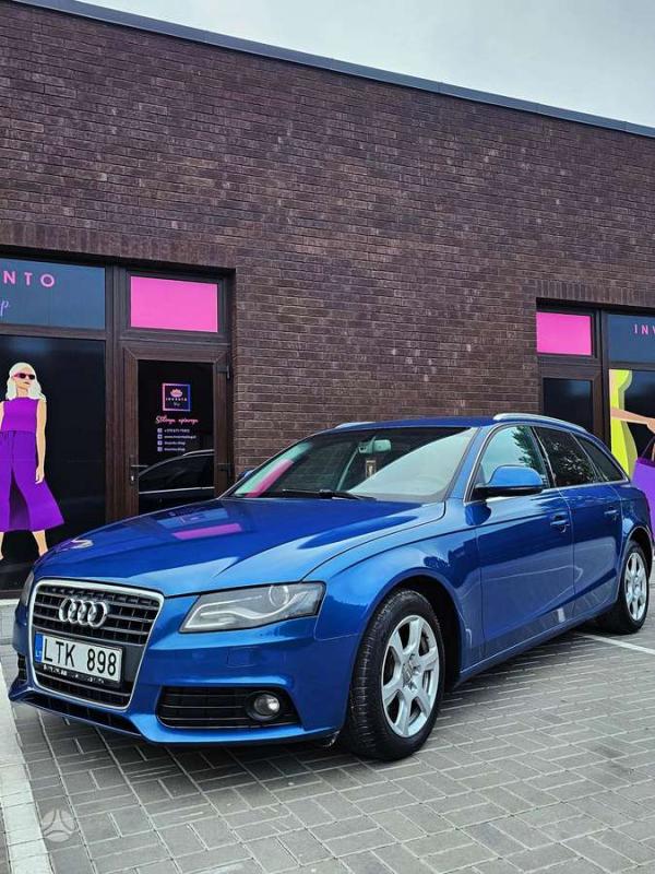 Blue Audi A4 2009 in Kaisiadorys, with an engine capacity of 2.00 L and mileage of 310 thousand km for 4999 €, photo 5 on AUTOMOTO.COM.LV