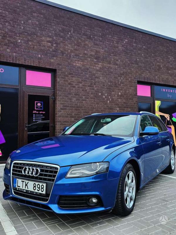 Blue Audi A4 2009 in Kaisiadorys, with an engine capacity of 2.00 L and mileage of 310 thousand km for 4999 €, photo 6 on AUTOMOTO.COM.LV