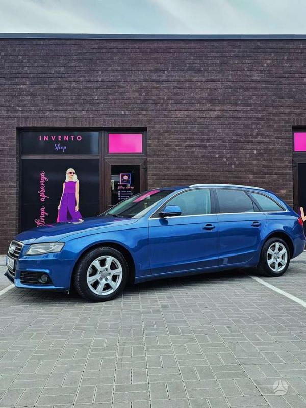 Blue Audi A4 2009 in Kaisiadorys, with an engine capacity of 2.00 L and mileage of 310 thousand km for 4999 €, photo 8 on AUTOMOTO.COM.LV