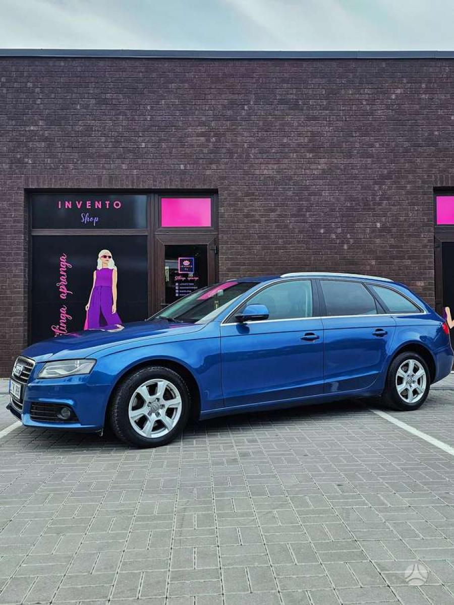 Blue Audi A4 2009 in Kaisiadorys, with an engine capacity of 2.00 L and mileage of 310 thousand km for 4999 €, photo 9 on AUTOMOTO.COM.LV