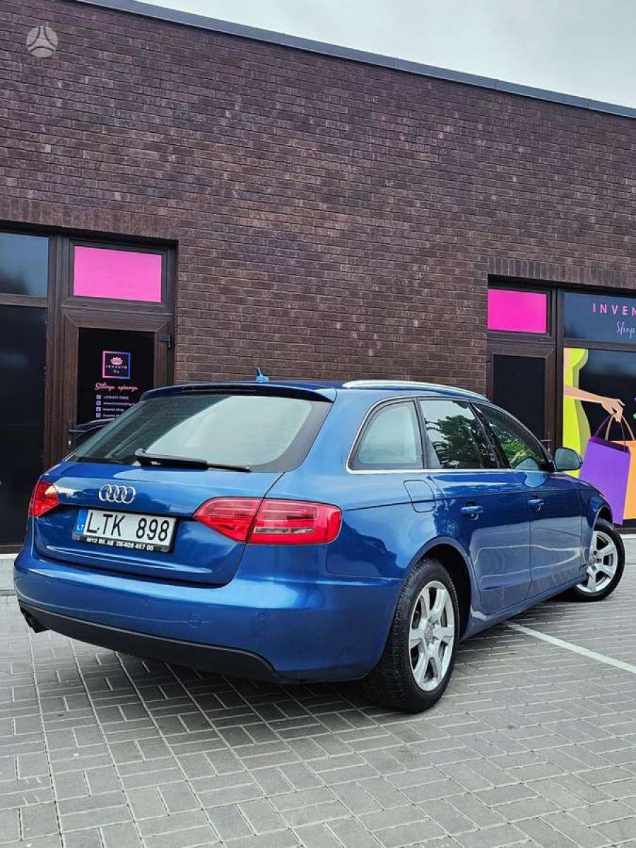 Blue Audi A4 2009 in Kaisiadorys, with an engine capacity of 2.00 L and mileage of 310 thousand km for 4999 €, photo 15 on AUTOMOTO.COM.LV