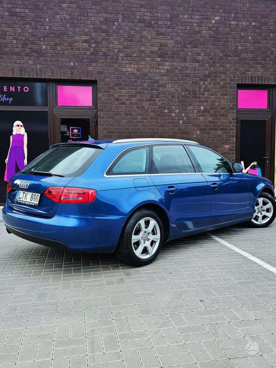 Blue Audi A4 2009 in Kaisiadorys, with an engine capacity of 2.00 L and mileage of 310 thousand km for 4999 €, photo 16 on AUTOMOTO.COM.LV