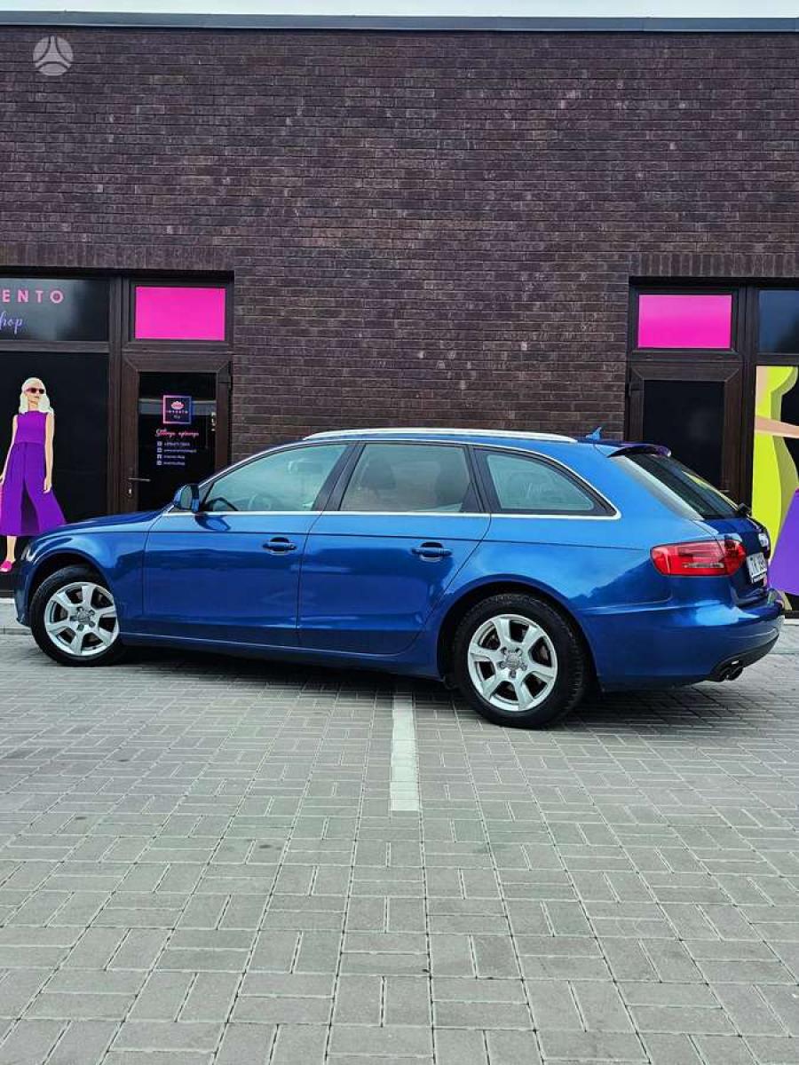 Blue Audi A4 2009 in Kaisiadorys, with an engine capacity of 2.00 L and mileage of 310 thousand km for 4999 €, photo 22 on AUTOMOTO.COM.LV