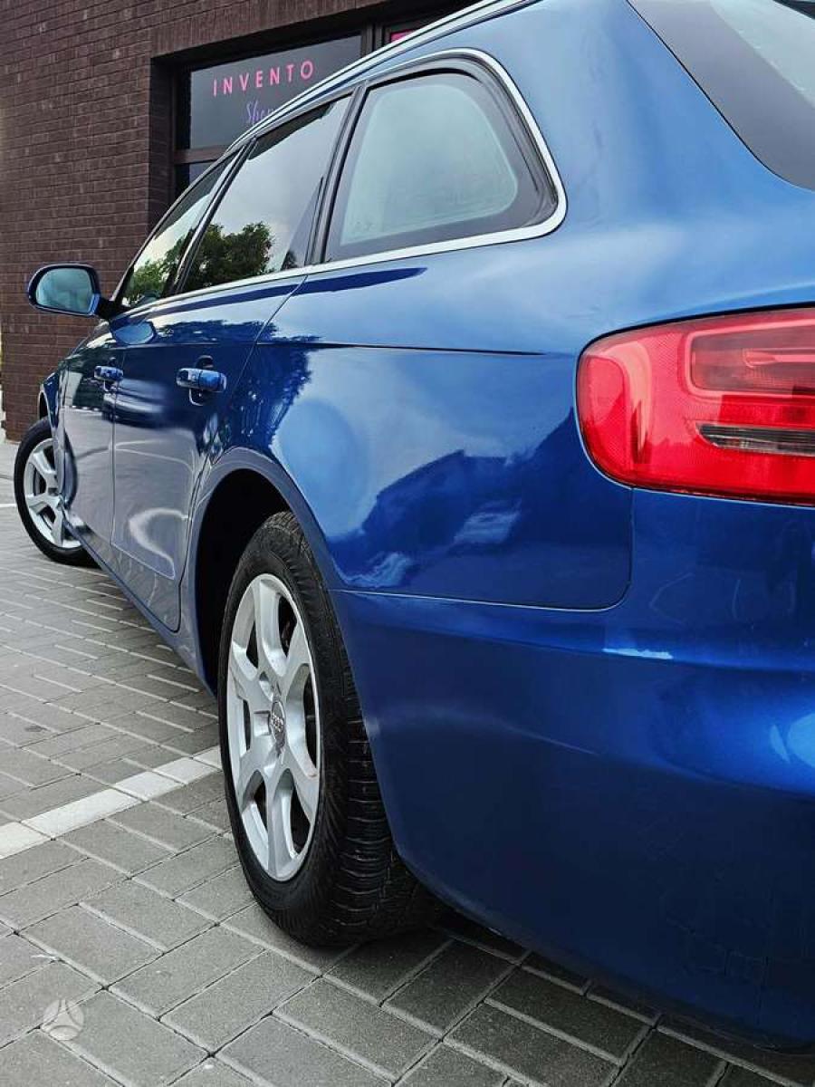 Blue Audi A4 2009 in Kaisiadorys, with an engine capacity of 2.00 L and mileage of 310 thousand km for 4999 €, photo 24 on AUTOMOTO.COM.LV