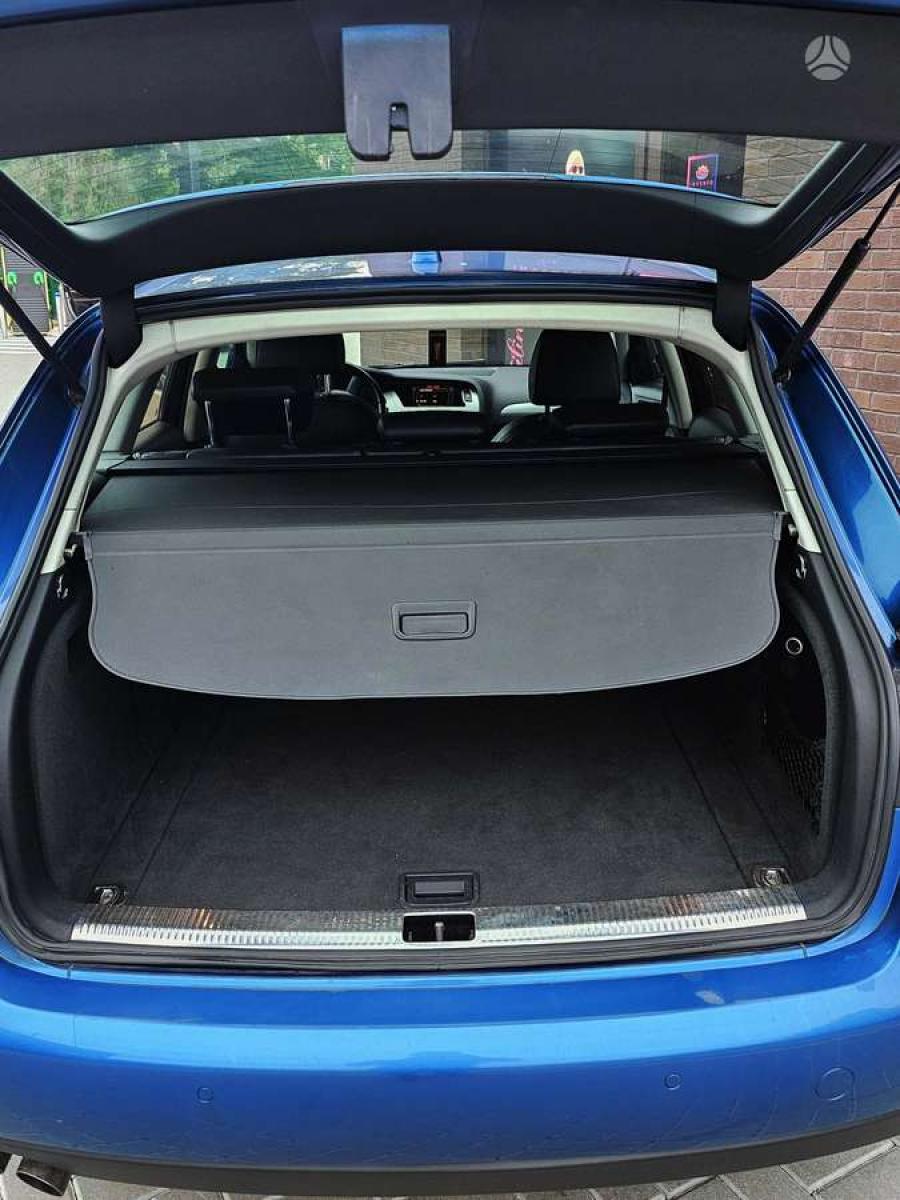 Blue Audi A4 2009 in Kaisiadorys, with an engine capacity of 2.00 L and mileage of 310 thousand km for 4999 €, photo 25 on AUTOMOTO.COM.LV