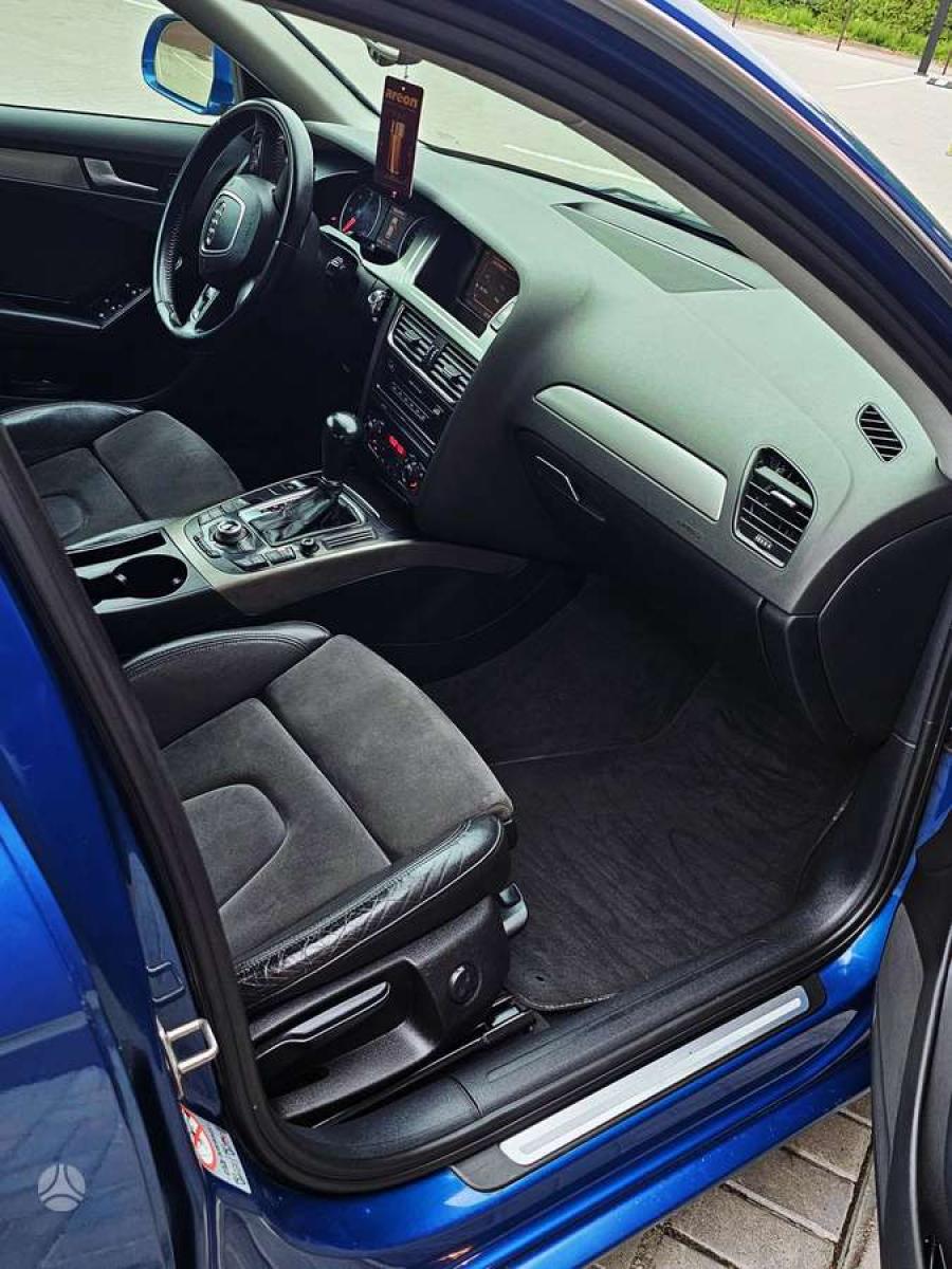Blue Audi A4 2009 in Kaisiadorys, with an engine capacity of 2.00 L and mileage of 310 thousand km for 4999 €, photo 27 on AUTOMOTO.COM.LV