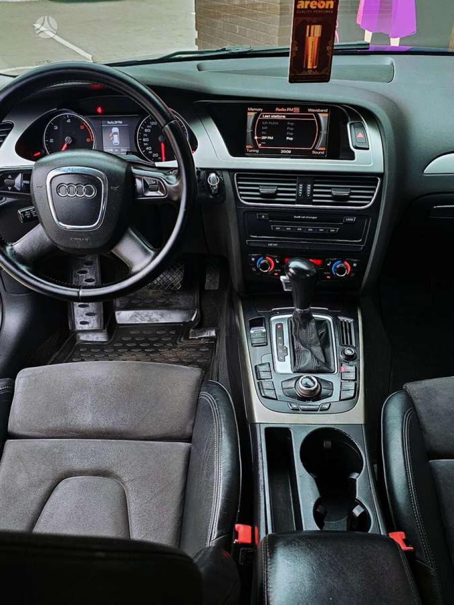 Blue Audi A4 2009 in Kaisiadorys, with an engine capacity of 2.00 L and mileage of 310 thousand km for 4999 €, photo 33 on AUTOMOTO.COM.LV
