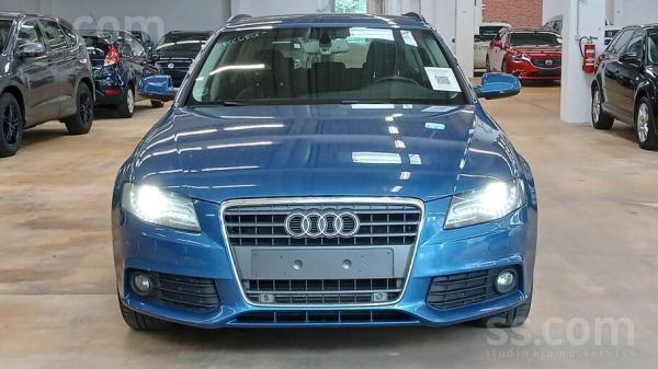 Blue Audi A4 2009 in Riga, with an engine capacity of 2.00 L and mileage of 255 thousand km for 6480 €, photo 8 on AUTOMOTO.COM.LV
